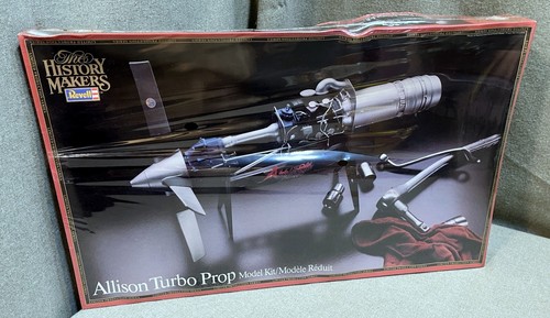 Vintage Revell History Makers 1/10 Allison Turbo Prop Engine Model 1981 ...