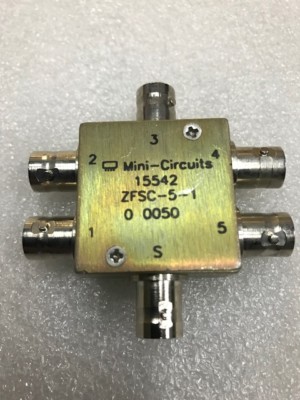 Mini-Circuits Power Splitter/Combiner 15542 ZFSC-5-1 Used | eBay