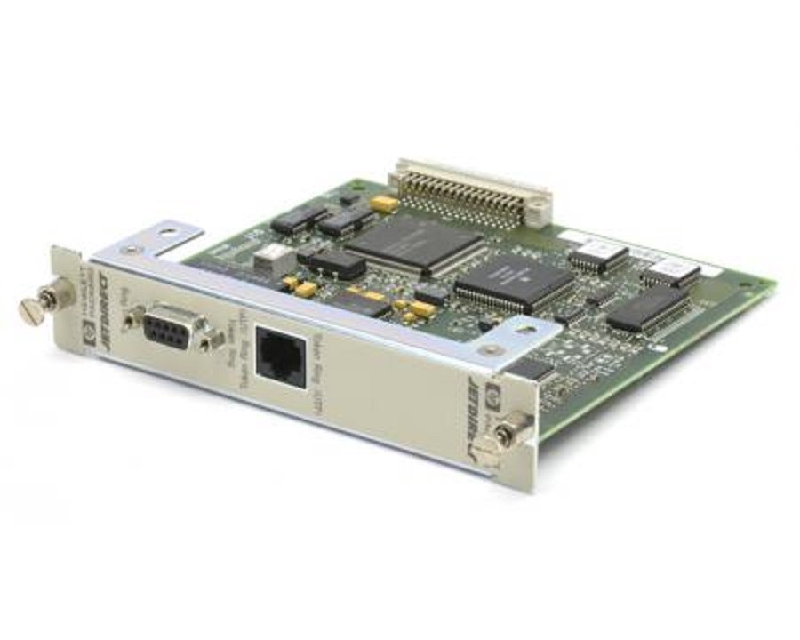 HP NETWORK CARD JETDIRECT INTERNAL PRINT SERVER J2555-60013 TOKEN RING ...