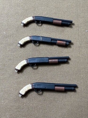 Lot of 4 1/6 Scale Custom Pump Action Shotgun Remington Model 870 ...