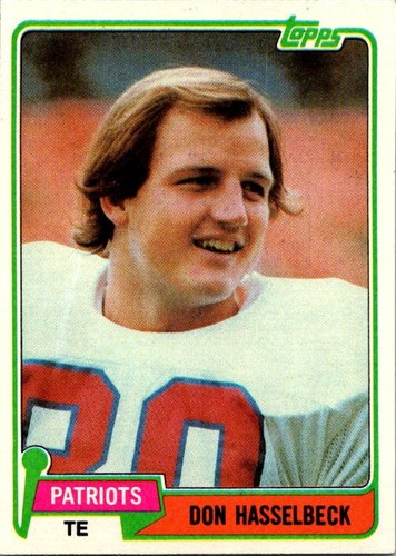 1981 Topps #159 Don Hasselbeck Football card 4R | eBay