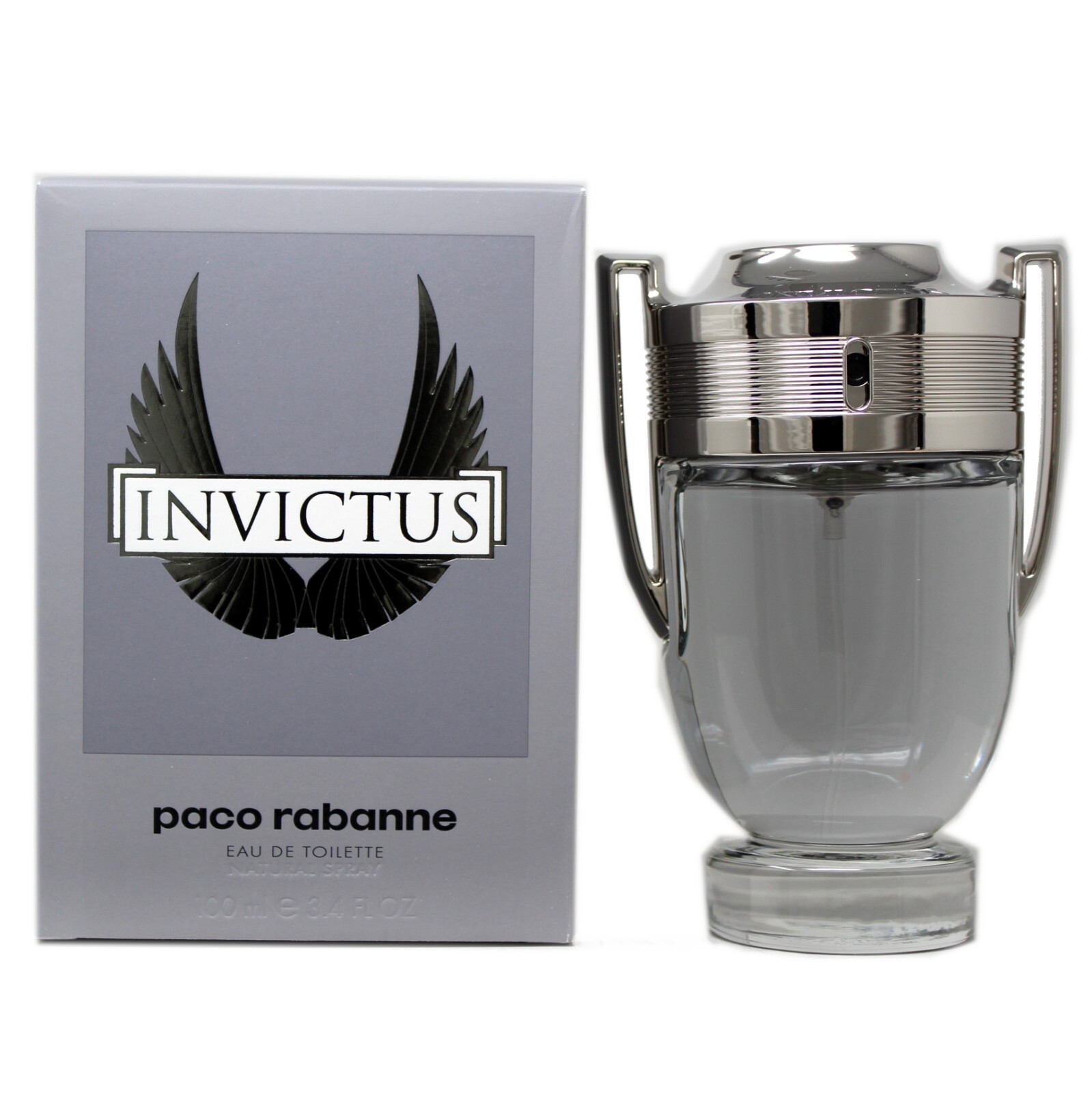 PACO RABANNE INVICTUS EAU DE TOILETTE NATURAL SPRAY 100 ML/3.4 FL.OZ ...
