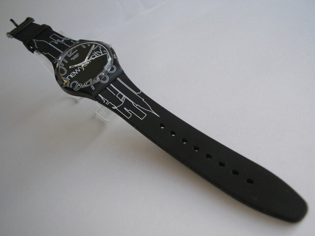 LINES IN THE SKY! Swatch NY Skyline by BILLY THE ARTIST! Near Mint-RARE ...