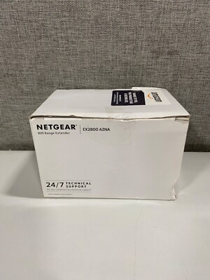 NETGEAR EX2800 AZNA WiFi Range Extender - White AC750 | eBay