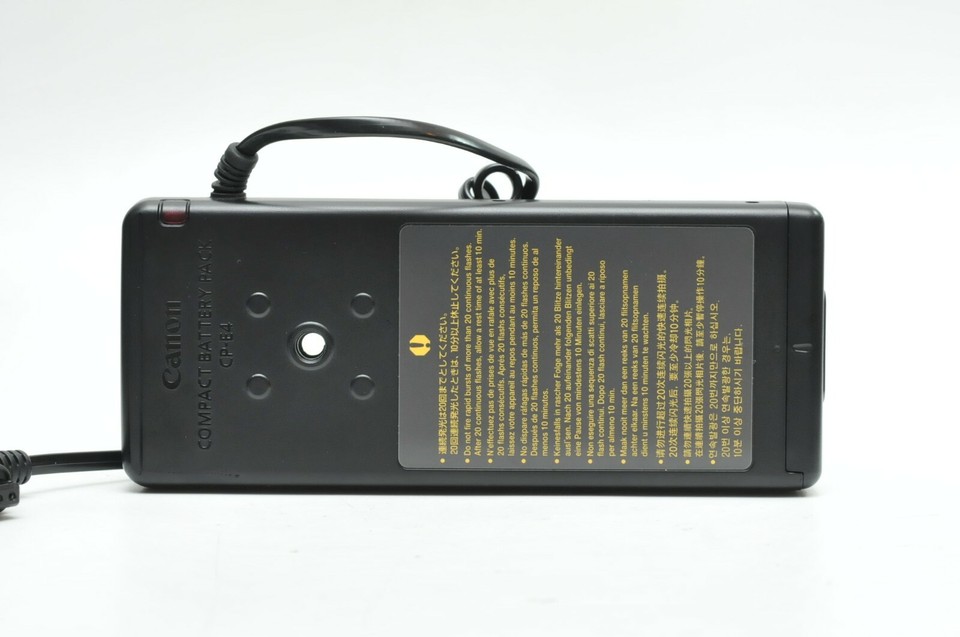 Canon CP-E4 Compact Battery Pack for Speedlite 580EX II, 600EX II-RT ...