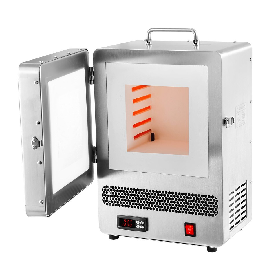 VEVOR Tabletop Kiln Melter 1500W Electric Melting Furnace for Wax ...