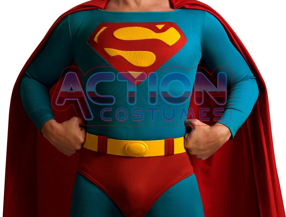 Christopher Reeve Superman Costume Golden Edition - "L" size - READY TO ...