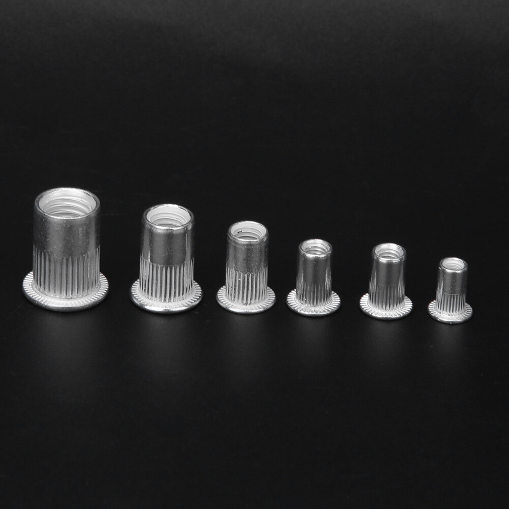 150pcs M3 M4 M5 M6 M8 Aluminum Rivet Nut Threaded Insert Nuts Kit ...