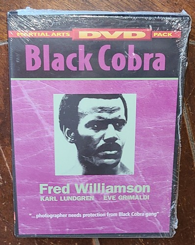 Black Cobra (DVD, 2004, TreeLine Films) Fred Williamson/Jack Palance ...