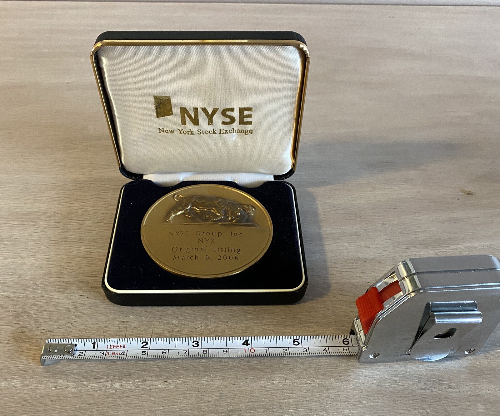 RARE NYSE Group Coin Commemorating merger & historic transformation of ...