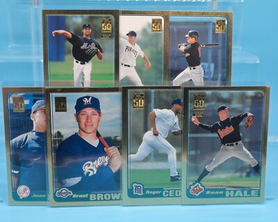 2001 Topps Baseball Gold Parallel Lot of (7) - /2001 | eBay