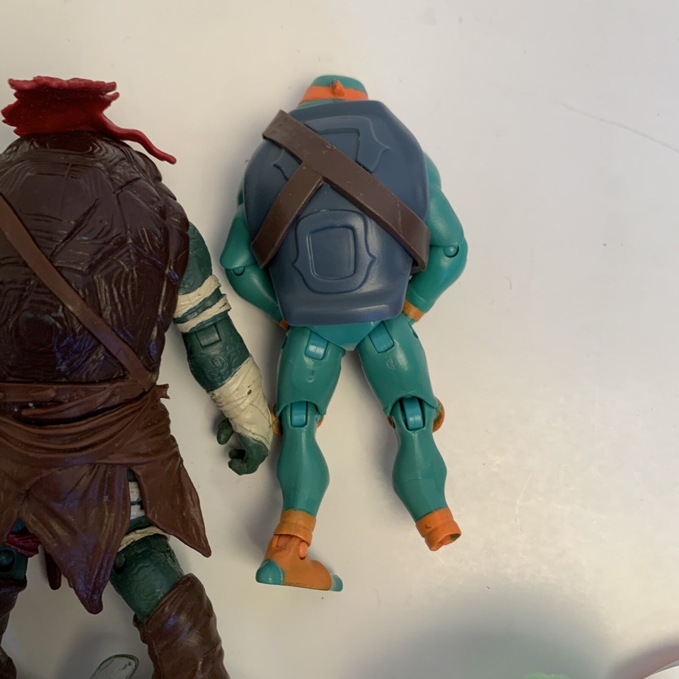 Lot Teenage Mutant Ninja Turtle Half Shell Heroes Action Figures TMNT ...