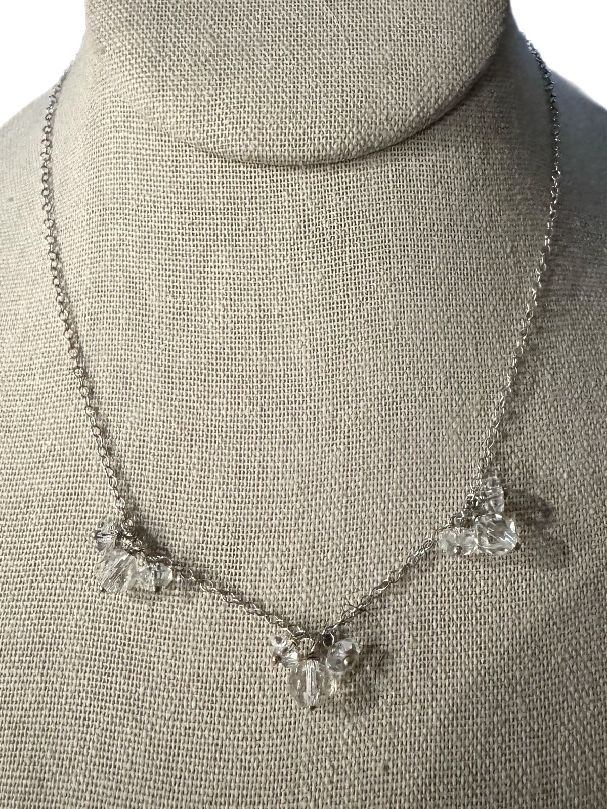 VTG Deb Guyot Cut Crystal Quartz Sterling Silver 925 Necklace | eBay