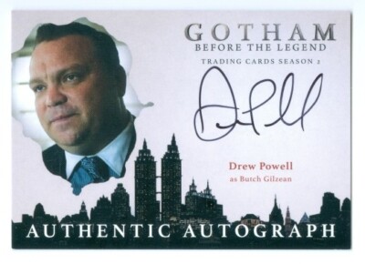 DREW POWELL "BUTCH GILZEAN AUTOGRAPH CARD" GOTHAM SEASON 2 | eBay