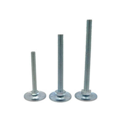 8 Pack Metal Adjustable Feet, Metal Threaded Feet, Screw in Feet ...