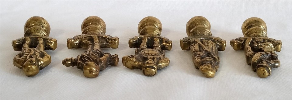 Vintage Brass Pipe Tamper Lot Charles Dickens Pickwick Papers Figurine ...