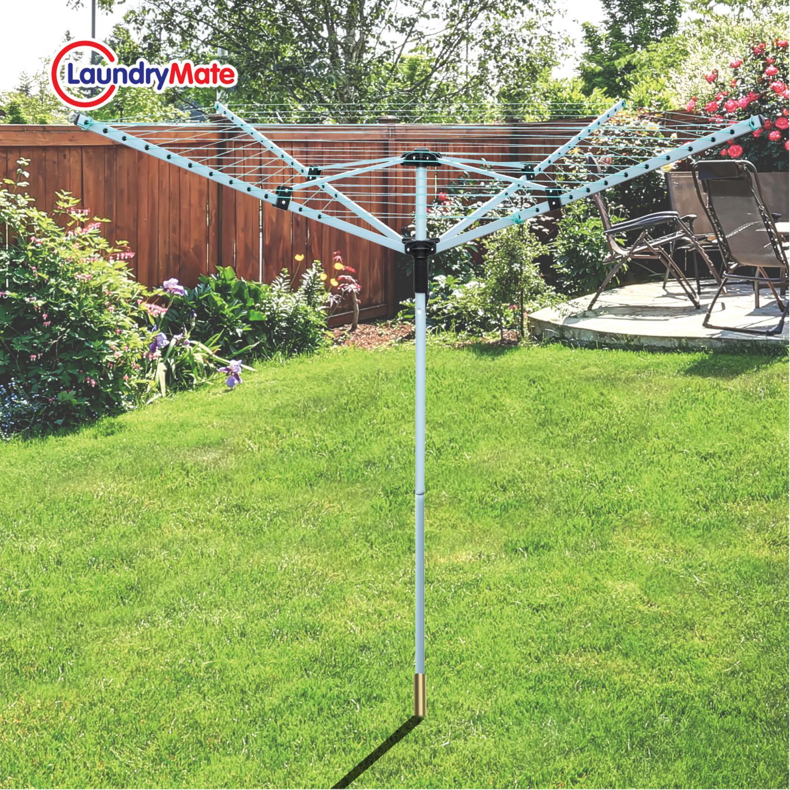 Metal Ground Spike 32mm For Rotary Airer Garden Clothes Washing Line ...