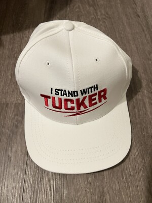 Tucker Carlson Cap USA, I Stand With Tucker Carlson Trucker Cap, New ...
