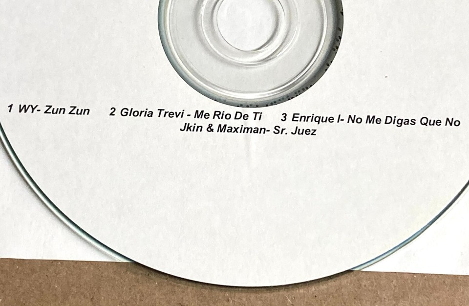 GLORIA TREVI Me Rio De Ti / ENRIQUE IGLESIAS No Me Digas Que No RARE ...