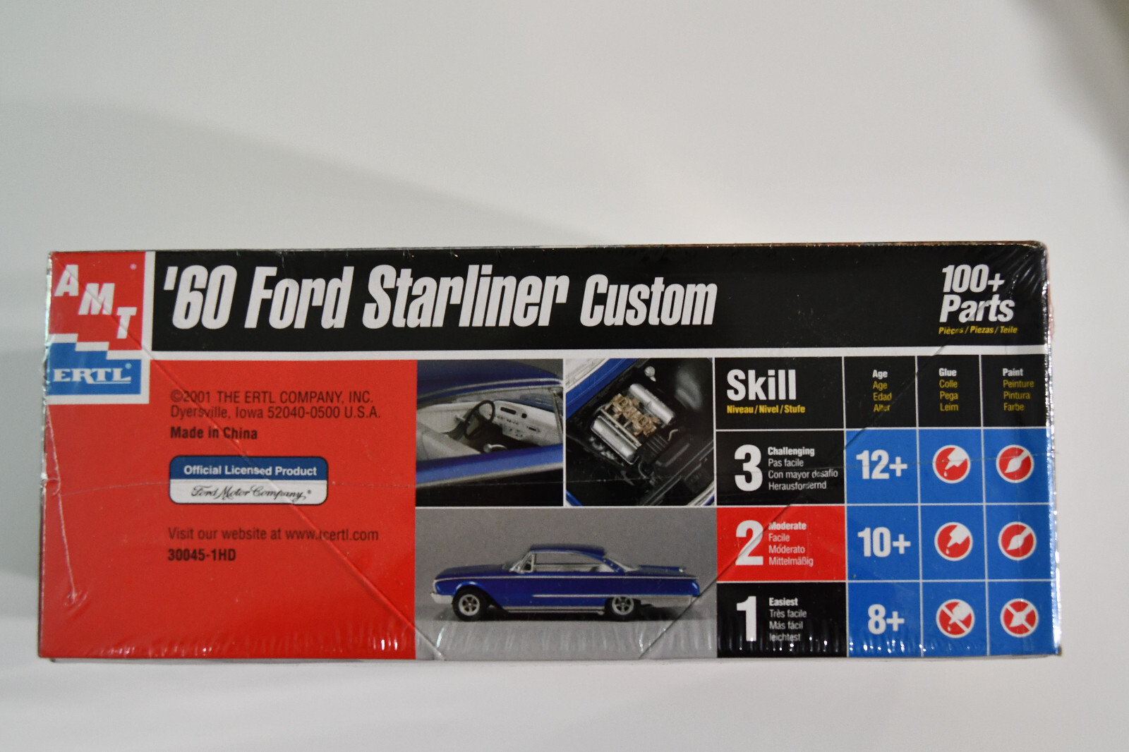 AMT/ERTL '60 Ford Starliner Custom Plastic Model Kit - NEW Condition | eBay
