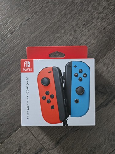Nintendo Switch Joy-Con (L)/(R) Neon Red/Neon Blue New In Box Factory ...
