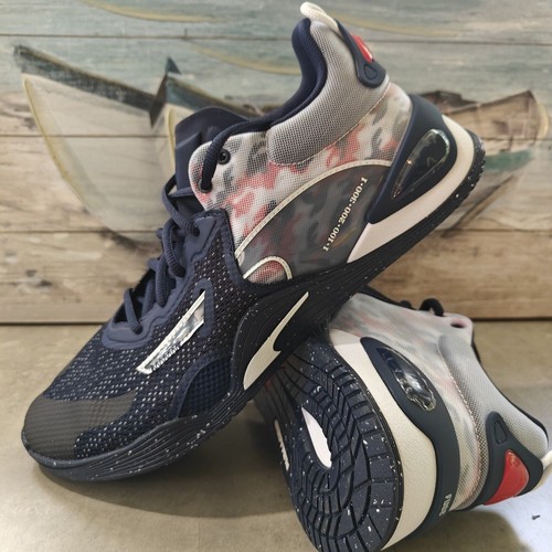 Puma Fuse Honor Training Shoes Mens Size 11.5 Blue/White/Red 376386-01 ...