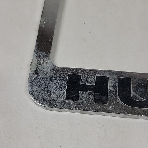 Jose Felix Hummer H2 Metal Chrome Black Letters License Plate Frame | eBay