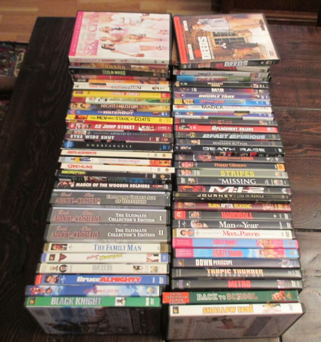 Lot of 80+ DVDs Comedy Thiller Classic TV Sci Fi Fantasy Screwball ...