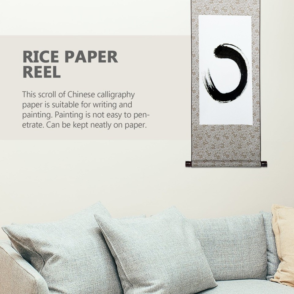 Blank Chinese Scroll Paper Painting Scroll Custom Chinese Calligraphy ...