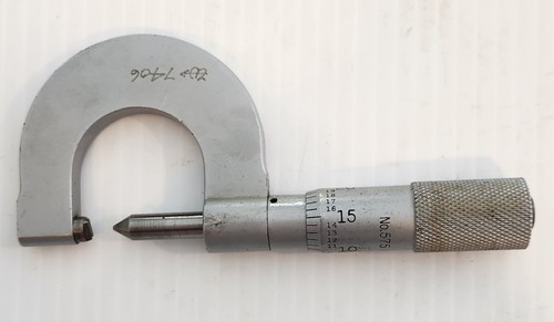 L.S. STARRETT 0"-1" THREAD PITCH MICROMETER | eBay