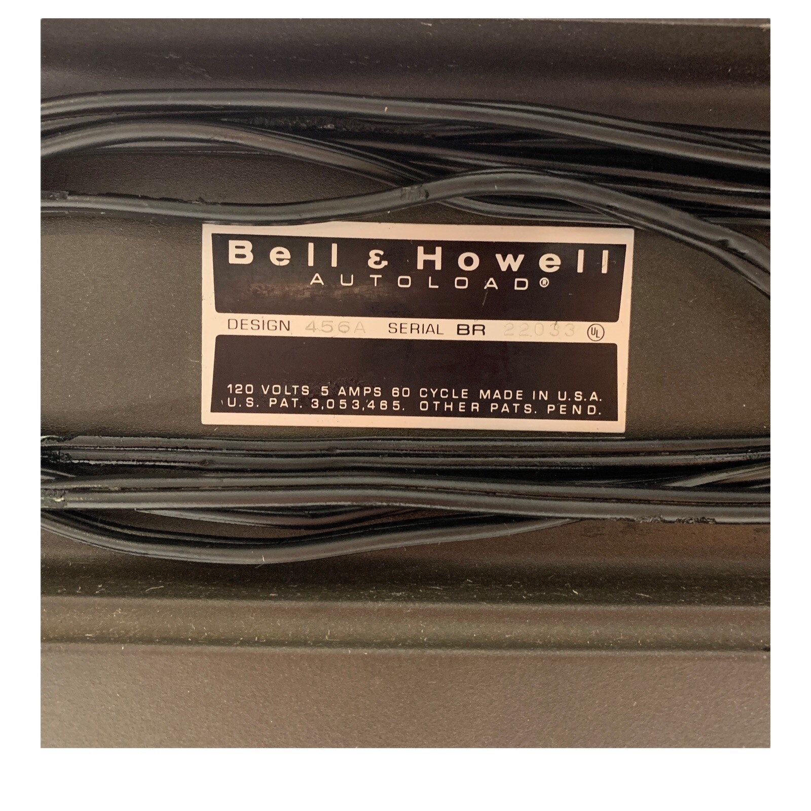 Bell & Howell Autoload Super 8 & Reg 8mm Movie Projector Model 456A USA ...