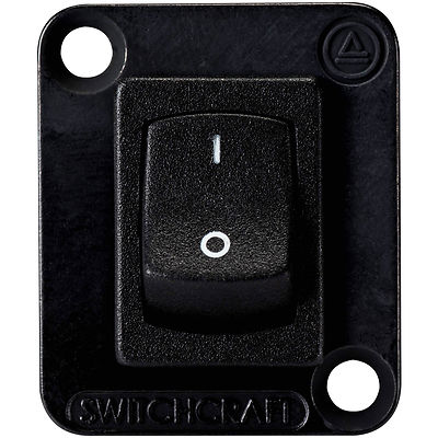 Switchcraft EHRRSLB Curved Rocker Switch I/O DPDT Black with | eBay