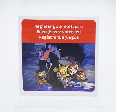 Pokemon Mystery Dungeon: Explorers of Darkness (Nintendo DS) Insert ...