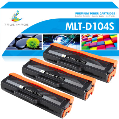 3 Pack MLT-D104S Toner Cartridge Compatible with Samsung ML-1865w | eBay