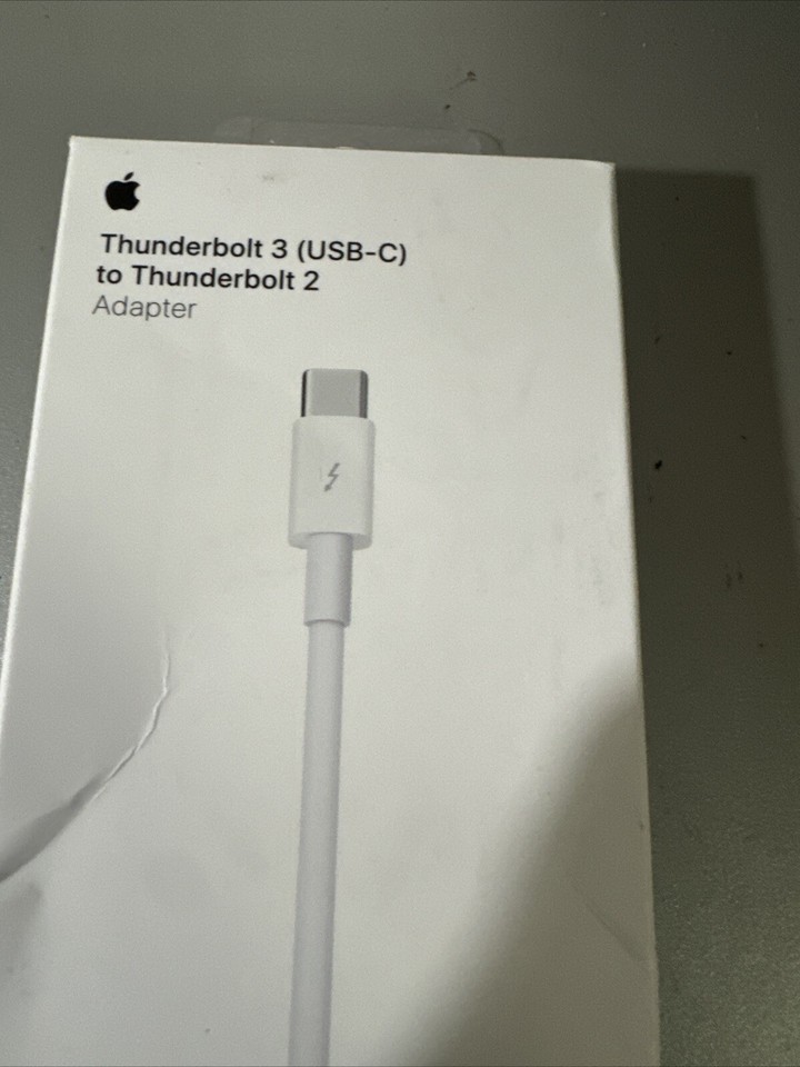 Apple Thunderbolt 3 (USB-C) to Thunderbolt 2 Adapter MMEL2AM/A 4547597969908 | eBay