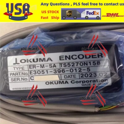 OKUMA ENCODER ER-M-SA TS5270N58 E3051-396-012-4 889508555386| eBay