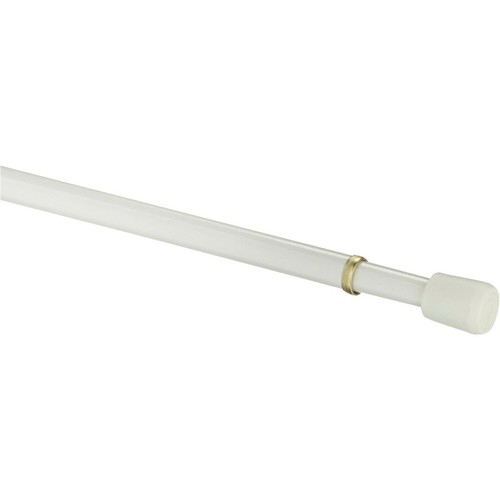 Tension Curtain Rod, 2pcs Steel Spring Load Adjustable Rod 042437917742 ...