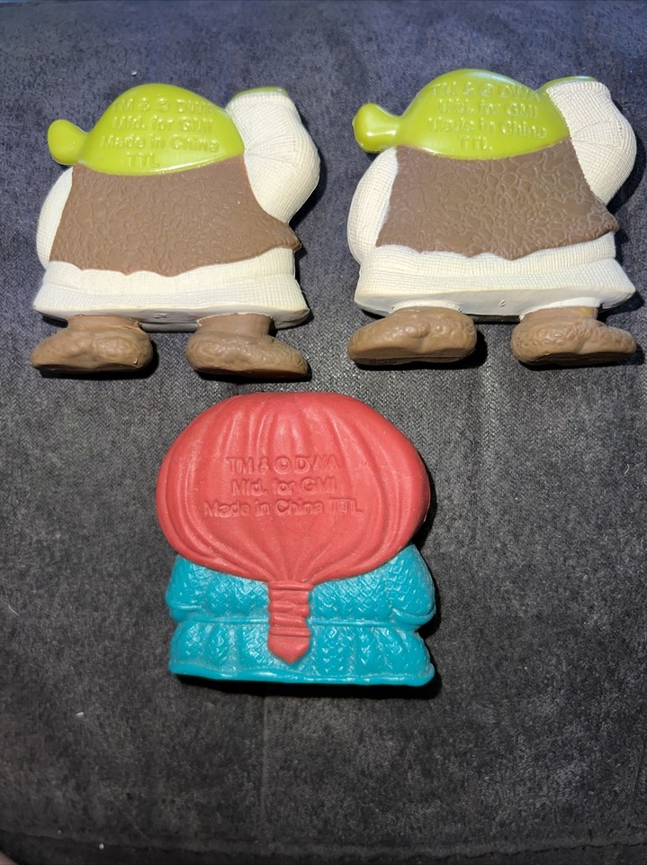 LOT DreamWorks Shrek + Fiona Forever After Squirters General Mills 2010 ...