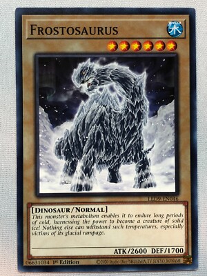 Yugioh Legendary Duelists: Duels From the Deep Frostosaurus NM/M | eBay