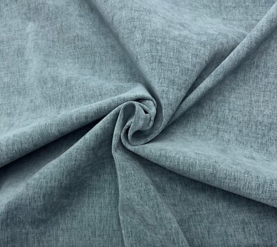 BALLARD DESIGNS BENNETT SLATE BLUE CRYPTON® CHENILLE PREMIUM FABRIC BY ...