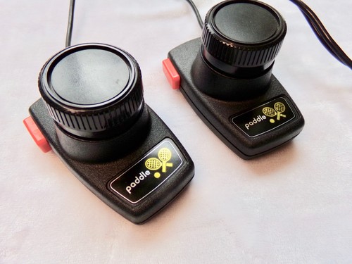 100% Genuine Authentic ATARI 2600 PADDLE CONTROLLERS Original ATARI ...