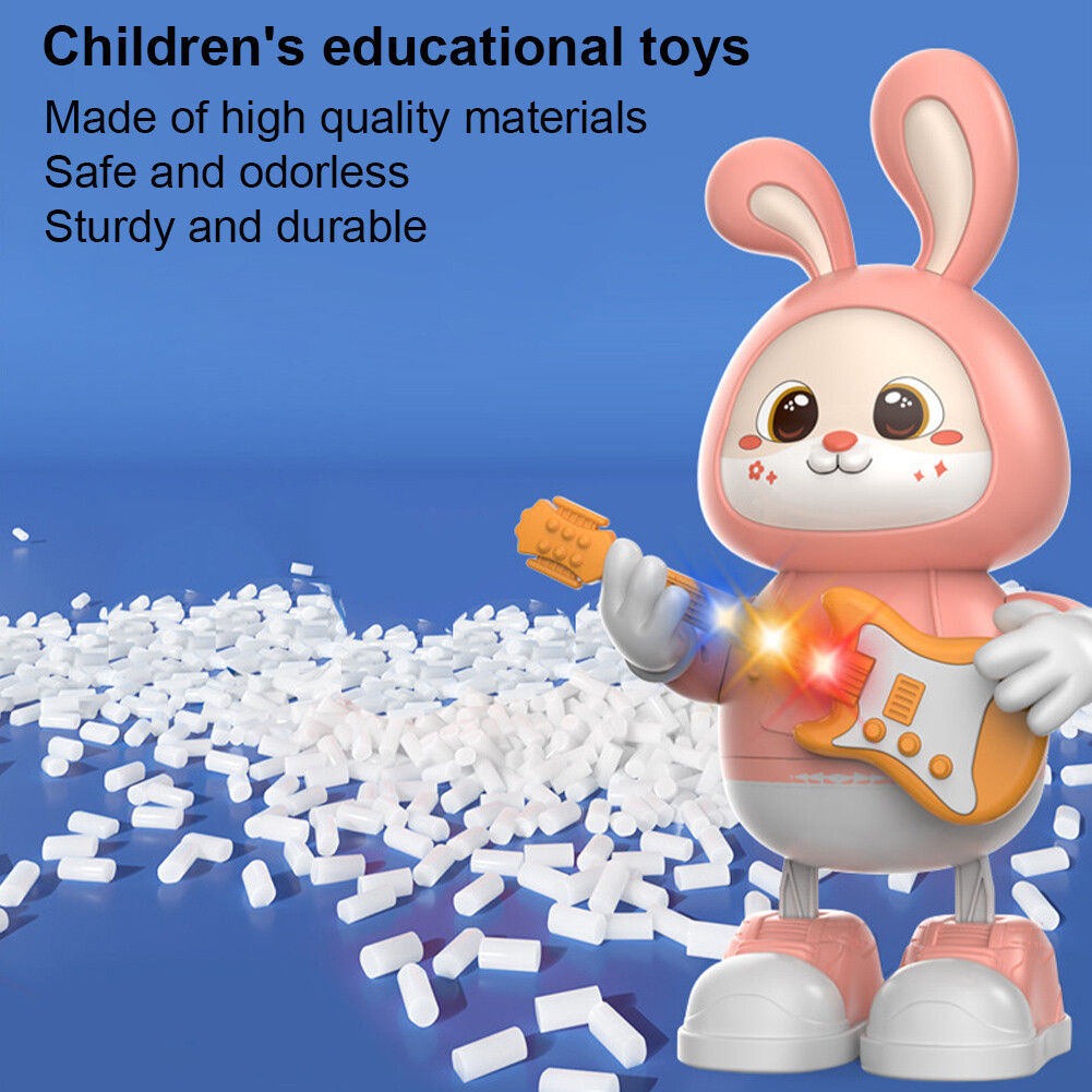 # Cartoon Rabbit Toys Early Education Toys Gift for Boys Girls (Pink ...