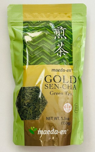 Maeda-En GOLD SEN-CHA Japanese Green Tea Loose Leaf 5.3 oz (150g) Japan ...