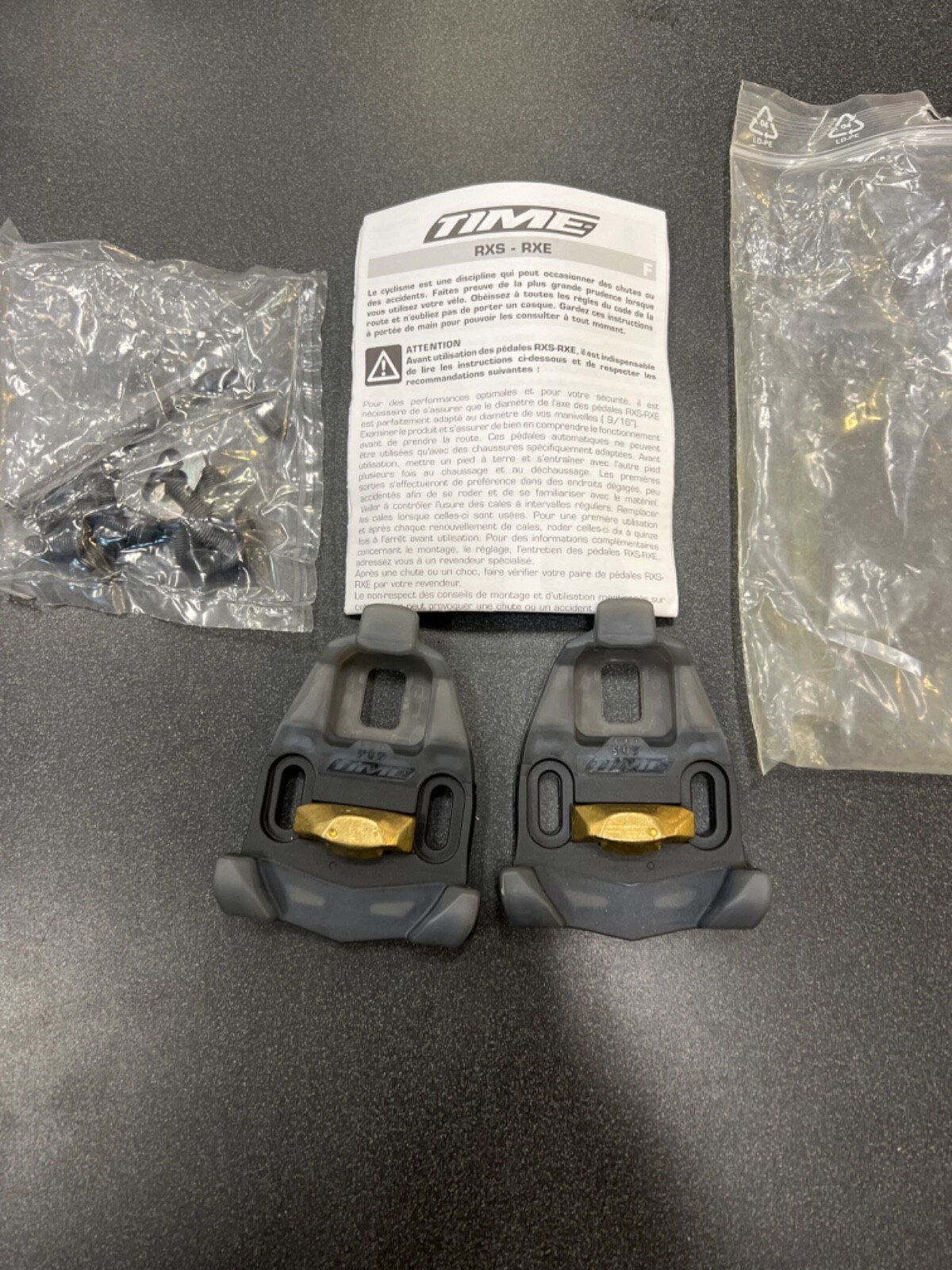 TIME RXS Cleats for RXS/RXE/XEN Pedal range 710845872679| eBay