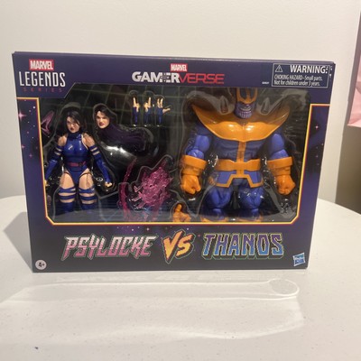 Marvel Legends Gamerverse Psylocke VS Thanos 2 Pack Target Capcom On ...