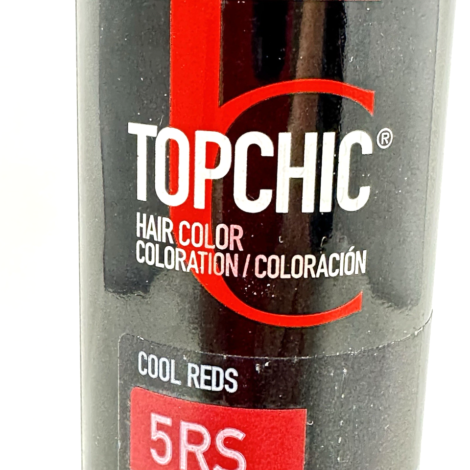 NEW GOLDWELL TOPCHIC HAIR COLOR 8.6 OZ CAN - 5RS BLACKENED RED SILVER ...