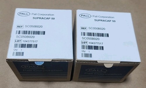 *NEW* [4] Pall SC050B020 BIO-20 SUPRAcap 50 Depth Filter Capsules ...