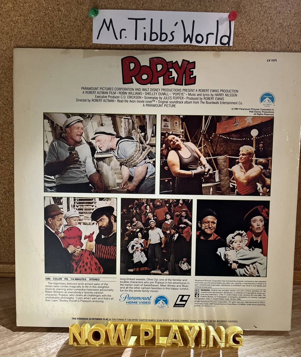 Robin Williams Popeye Movie