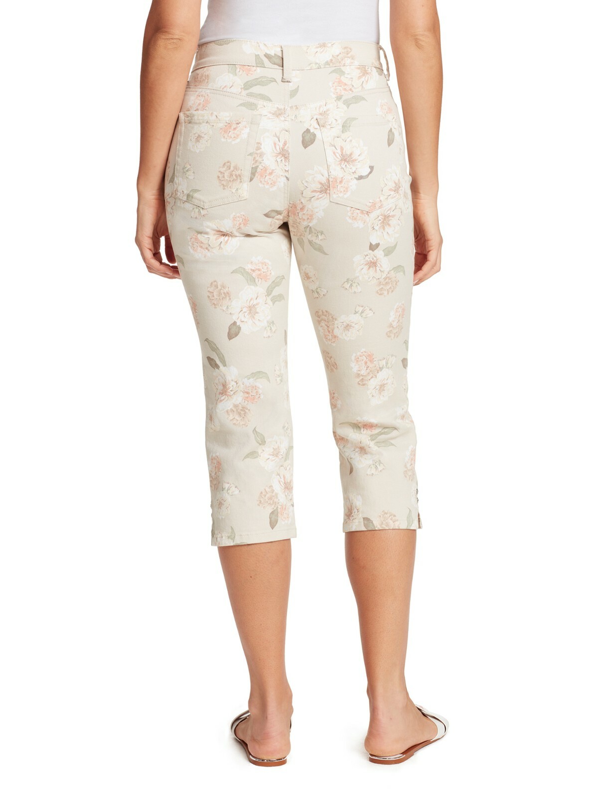 NWT Women's Gloria Vanderbilt Amanda Denim Capris Classic Rise 10 ...