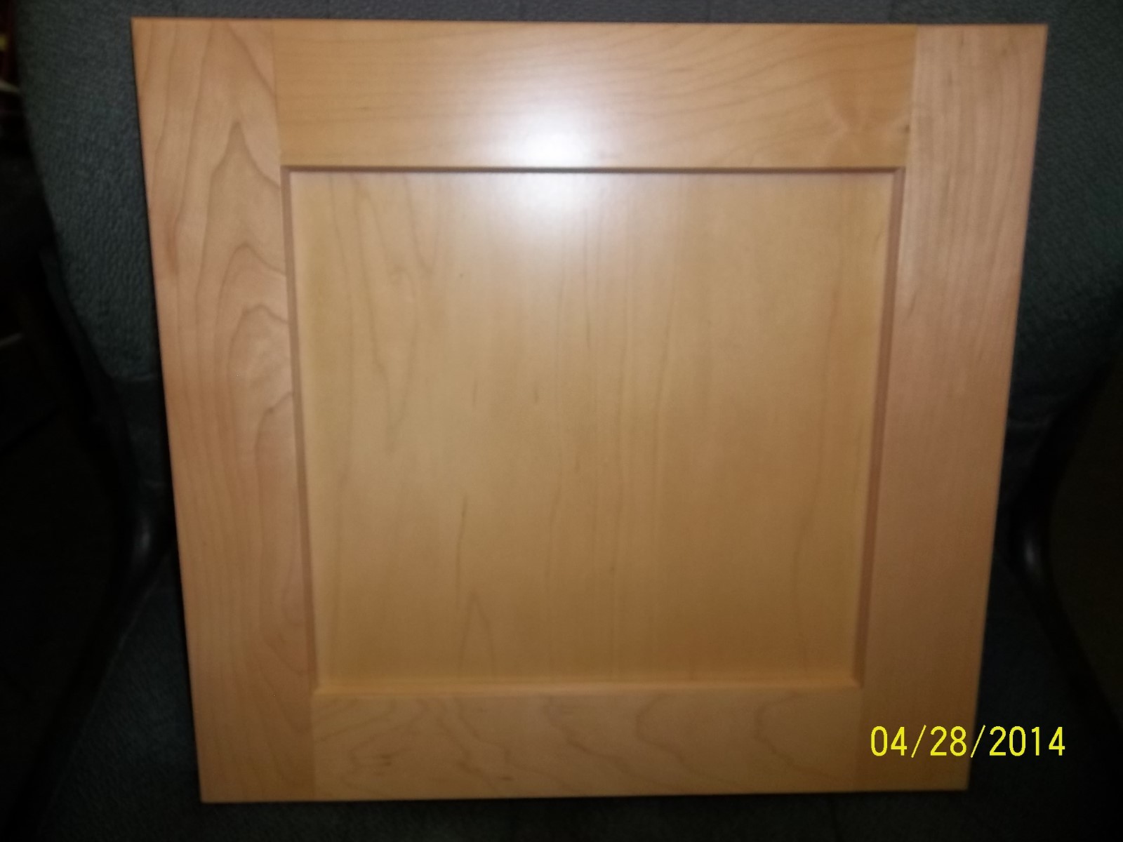 SHAKER CARMEL STAINED MAPLE DOOR, NEW, 17 1/2" X 19 3/4" | eBay